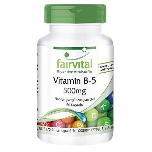 Vitamine B5 - LES 10 MEILLEUR(E)S EN COMPARATIF
